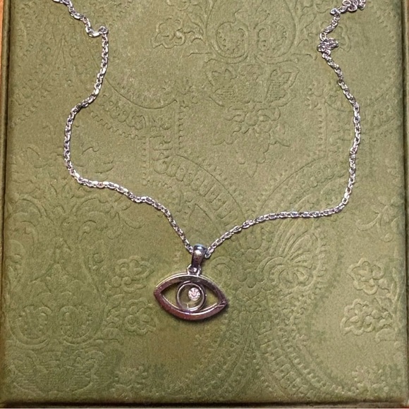 Chopard | Jewelry | Chopard Silver Eye Pendant Necklace | Poshmark